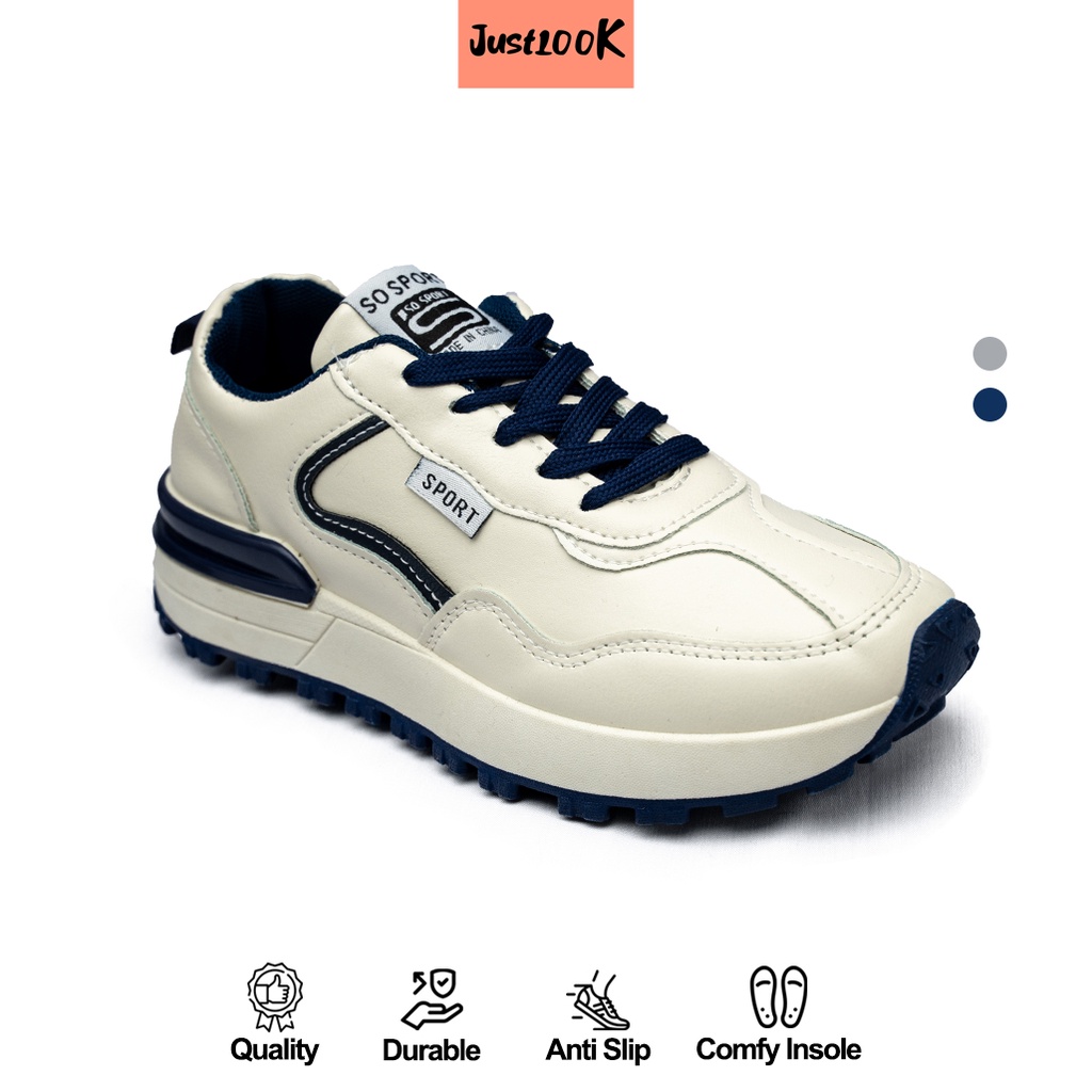 Jual Justlook Niki Sepatu Sneakers Wanita Sport Shoes | Shopee Indonesia