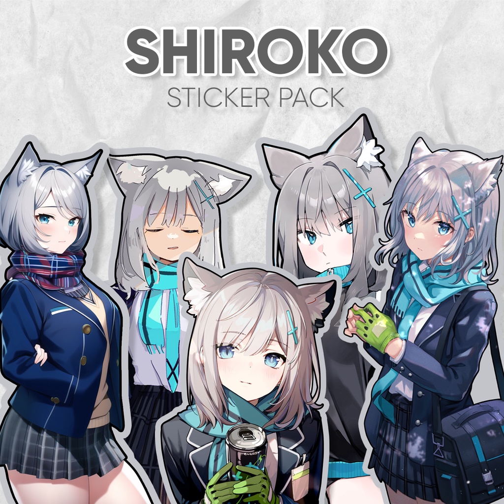 Jual Stiker Pack Shiroko Blue Archive / Sticker Waterproof | Shopee ...