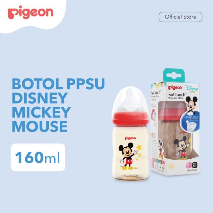 Jual Pigeon Botol Susu Ppsu Mickey Disney 160 Ml | Shopee Indonesia