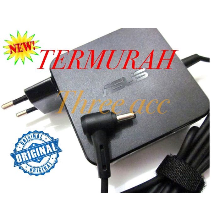 Jual adaptor charger casan ori laptop asus X455L X450 X451C X450L ORIGINAL | Shopee Indonesia