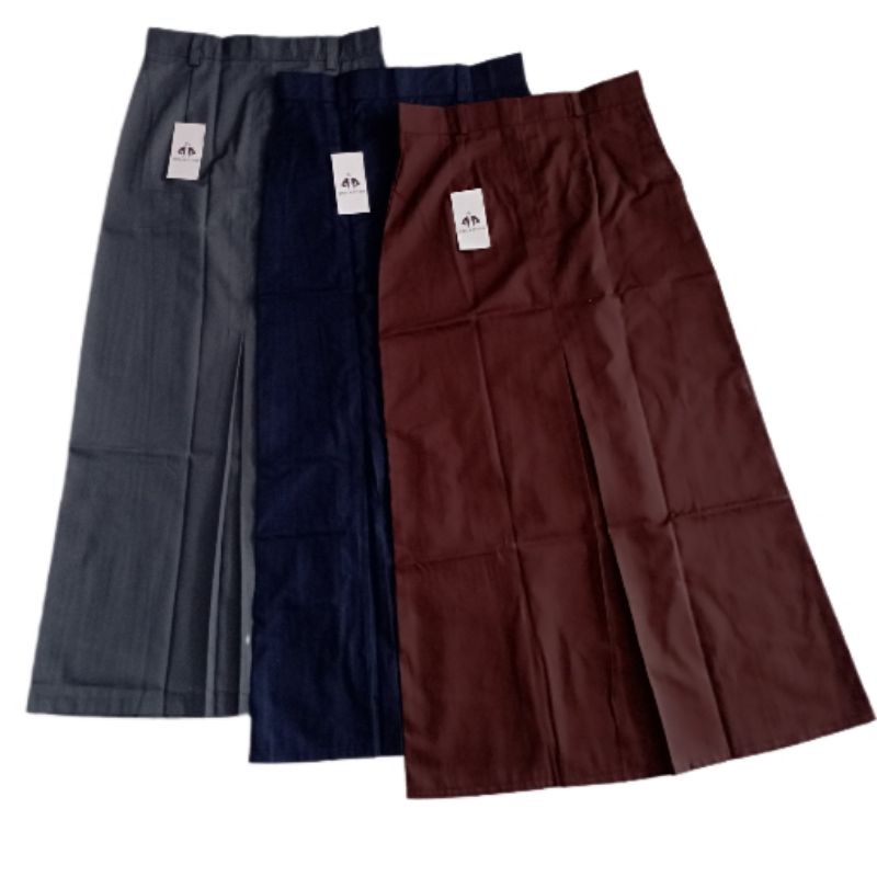 Jual SERAGAM SEKOLAH SMP SMA/ROK SPAN BIRU SMP ABU SMA DAN COKELAT ...
