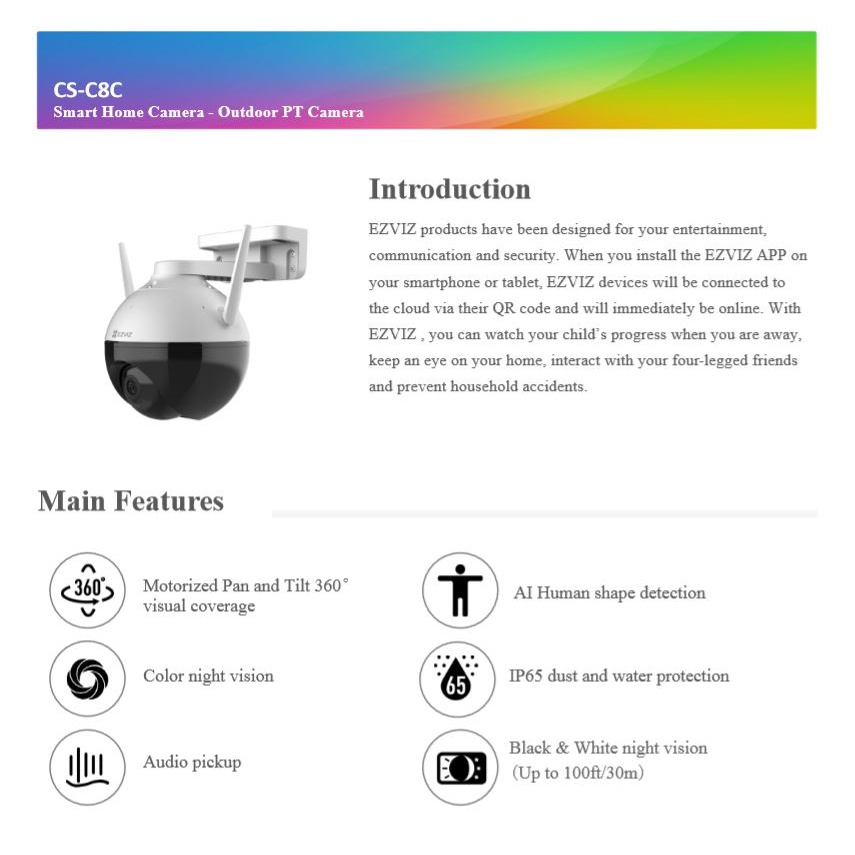 Jual EZVIZ CS-C8C WIFI CCTV | Shopee Indonesia