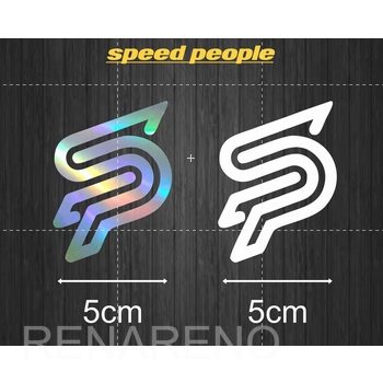 Jual STICKER SP SPEED PEOPLE CUTTING | Shopee Indonesia