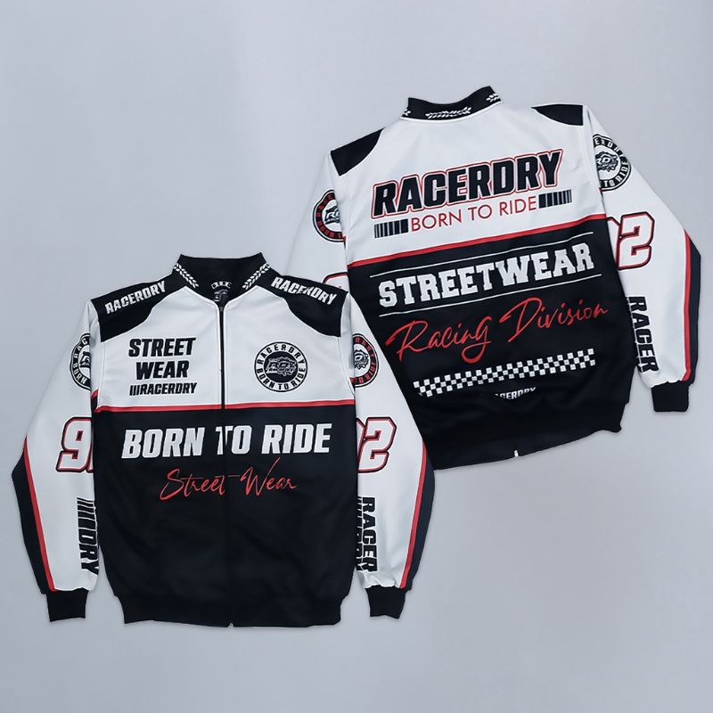 Jual JAKET TOURING MOTOR SUNMORI - VARSITY NASCAR JACKET VINTAGE PRIA ...