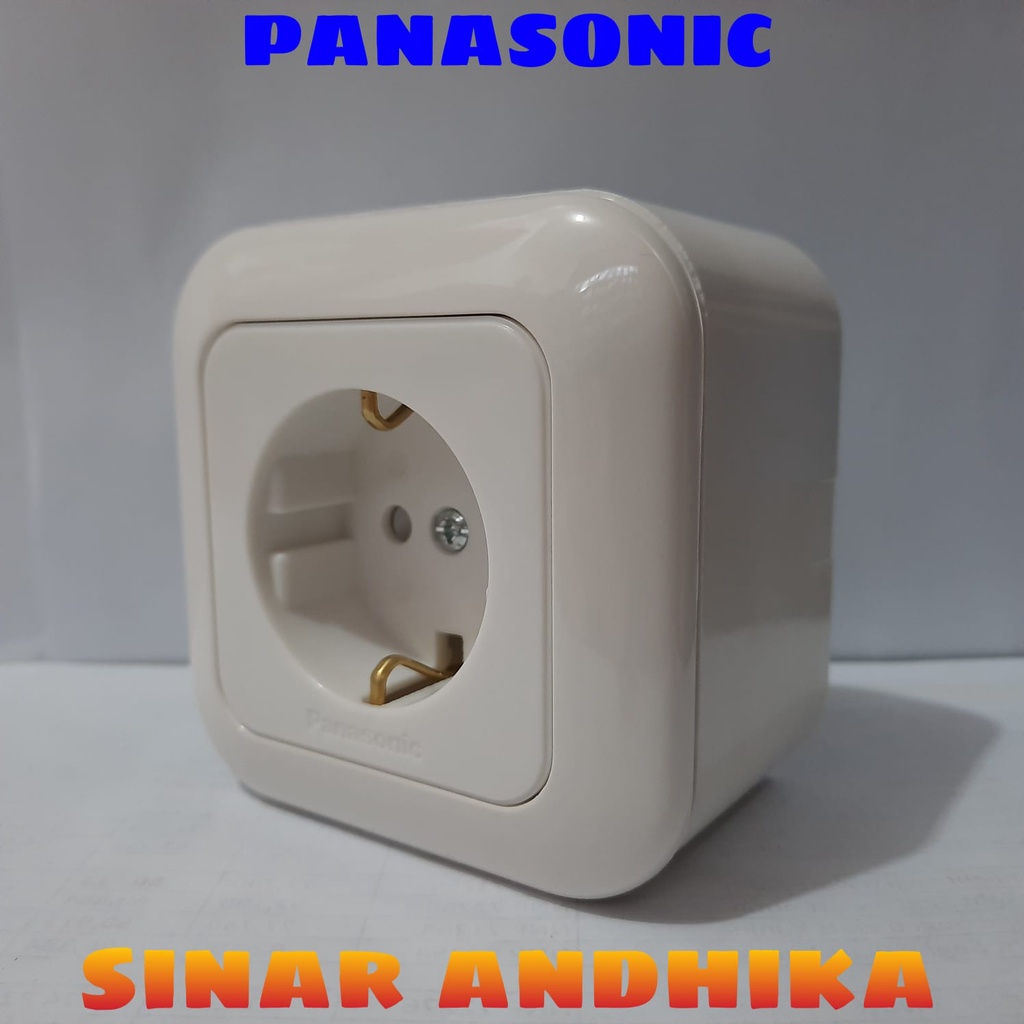 Jual SAKLAR / STOP KONTAK PUTIH OUTBOW WIDE SERIES PANASONIC | Shopee ...
