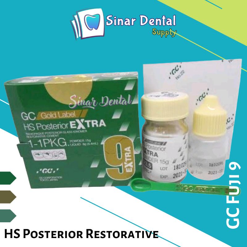 Jual GC Gold Label 9 Extra / FUJI 9 BESAR / GLASIONOMER | Shopee Indonesia