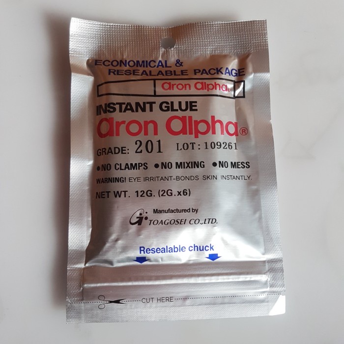 Jual INSTANT GLUE aron alpha *6pc | Shopee Indonesia