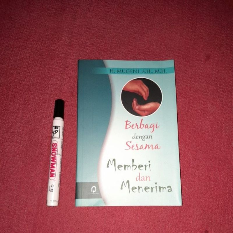 Jual Buku Berbagi Dengan Sesama Memberi Dan Menerima Mugeni | Shopee ...