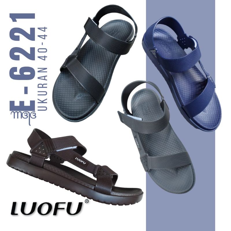 Jual Sepatu Sandal Luofu E - 6221 | Shopee Indonesia