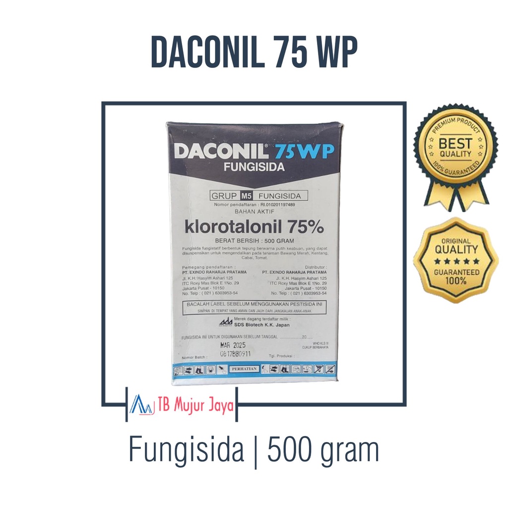 Jual Fungisida DACONIL 75 WP 500 gram | Shopee Indonesia