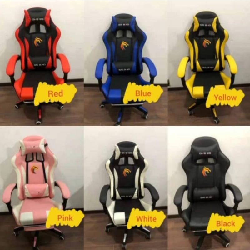 Jual kursi gamers kursi komputer kursi live streaming kursi hidrolik riclening | Shopee Indonesia