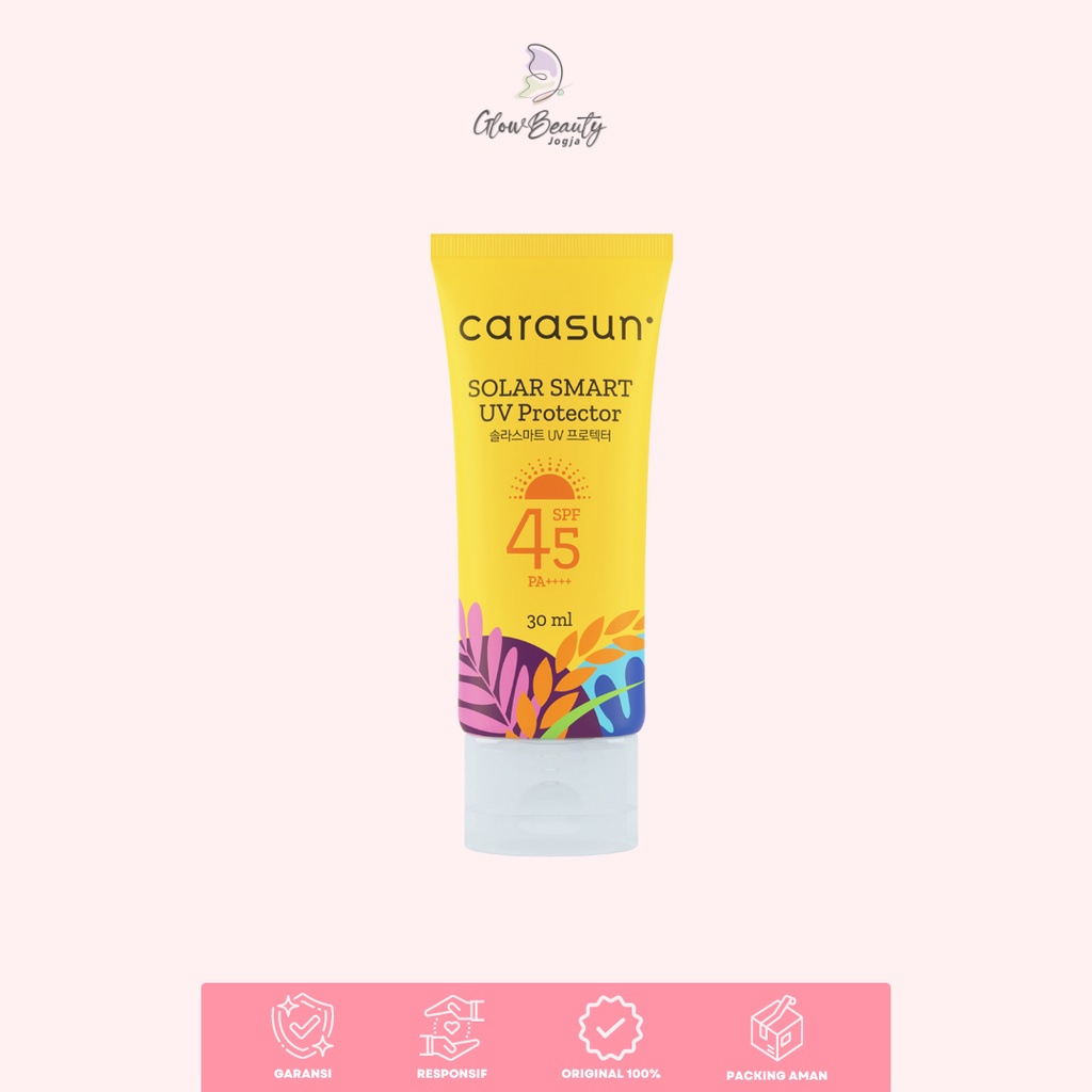 Jual CARASUN Solar Smart Uv Protector Spf 45 30ml | Shopee Indonesia