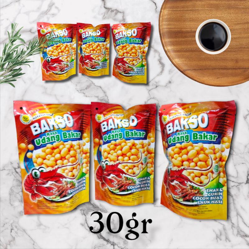 Jual snack bakso udang bakar/baso udang | Shopee Indonesia