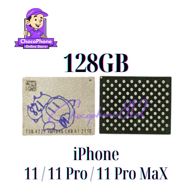 Jual IC NAND FLASH 128GB 11 11PRO 11 PRO MAX ORIGINAL NEW 128 GB ...