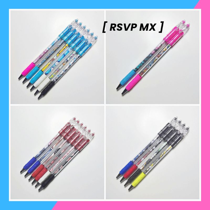 Jual Pen spinning (Pentel RSVP MX) Single Cap Mod | Shopee Indonesia