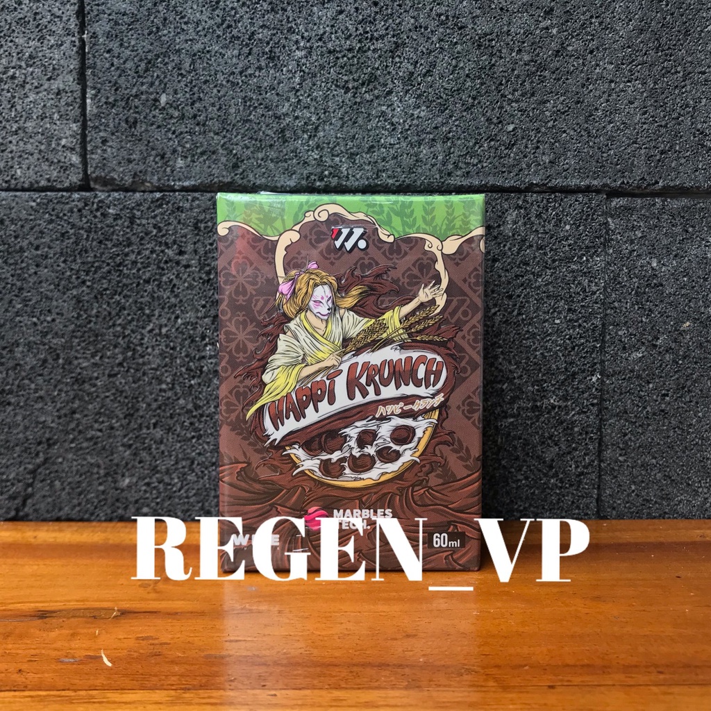 Jual LIQUIDS FREEBASE HAPPY HAPPI KRUNCH 60ML BY WISE | Shopee Indonesia