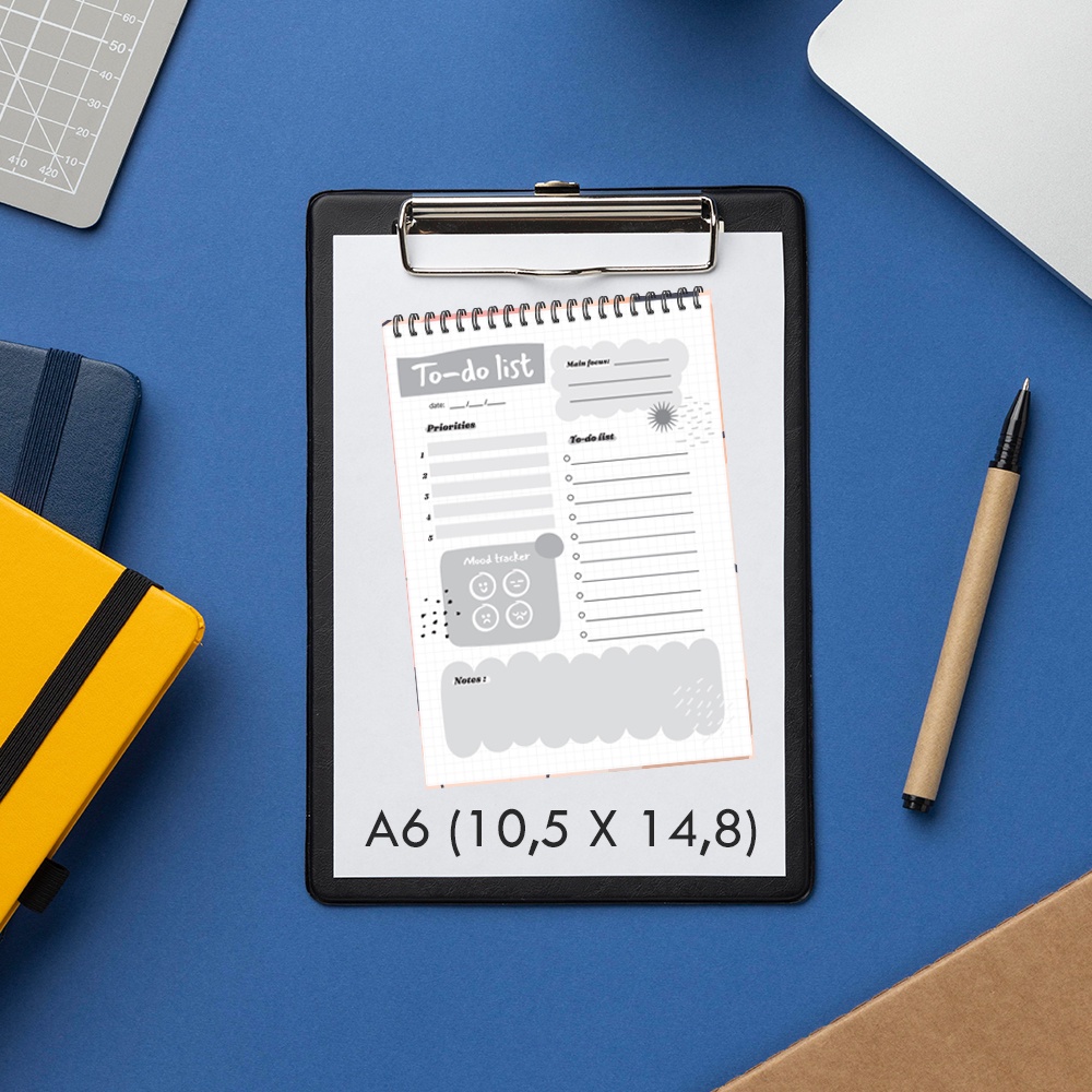 Jual NOTEBOOK TO DO LIST PLANNER NOTES A6/DIARY PLANNER A6/NOTEPAD ...