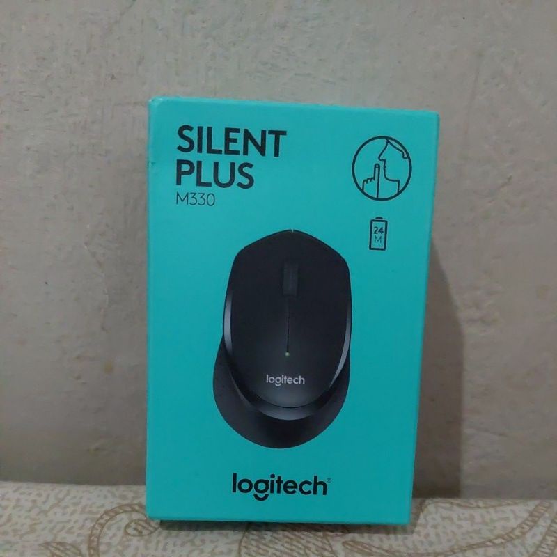 Jual Logitech SILENT PLUS M330 BLACK | Shopee Indonesia