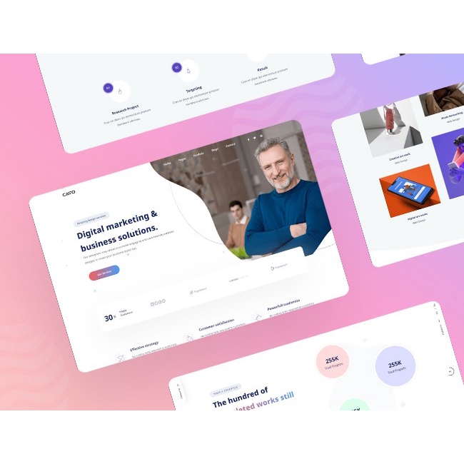 Jual Ravo - MultiPurpose React Web Template for Creative & Business | Shopee Indonesia