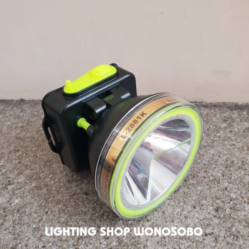 Jual SENTER KEPALA LUBY 2881K/L CAHAYA KUNING/PUTIH | Shopee Indonesia