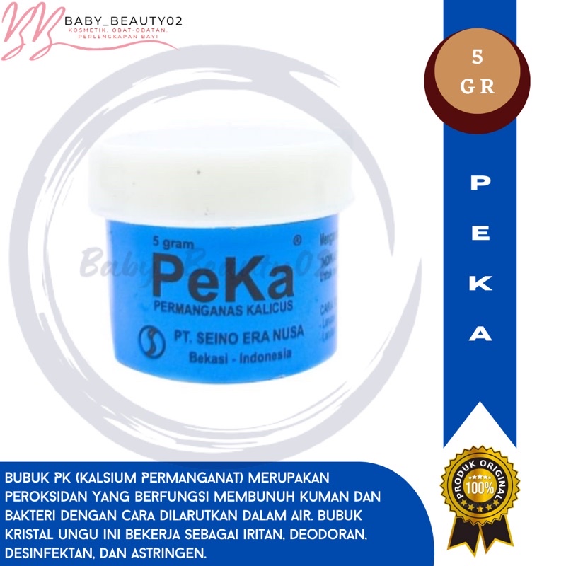 Jual Peka 5gram / Bubuk Peka / Sebuk PK Obat Kulit Gatal Jamur Cacar ...