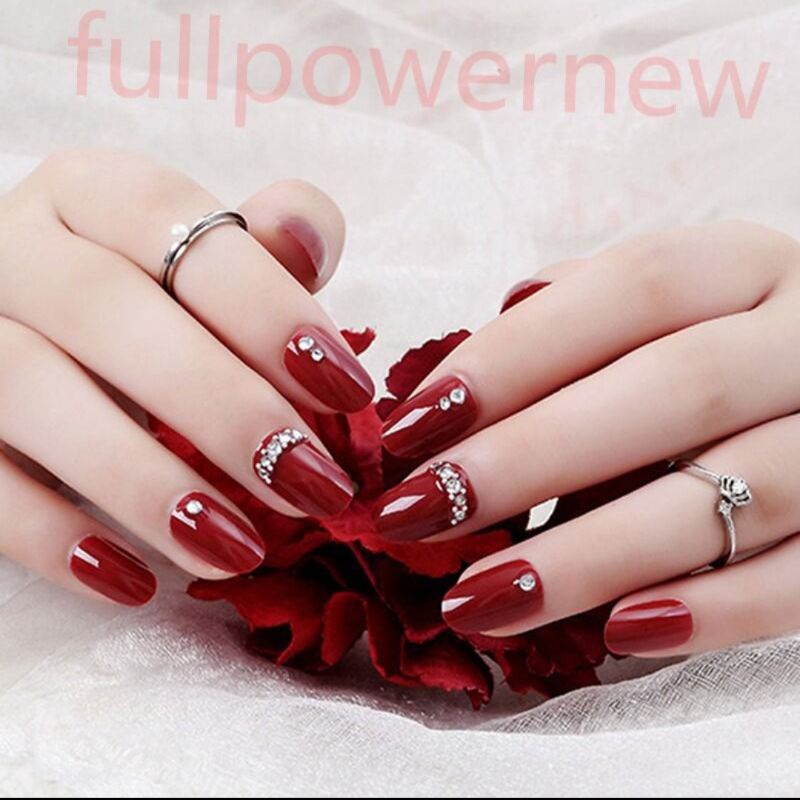 Jual READY !!! Kuku Palsu Nail Art + Lem Dan Toolkit, Kuku Palsu Free ...