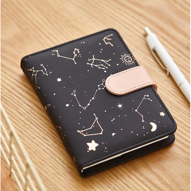 Jual Buku Catatan Notebook Planner motif constellation | Planner ...