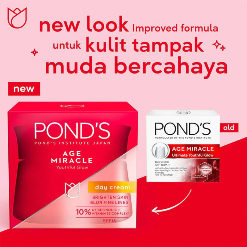 Jual PONDS ACE MIRACLE day & night cream 10gr | Shopee Indonesia