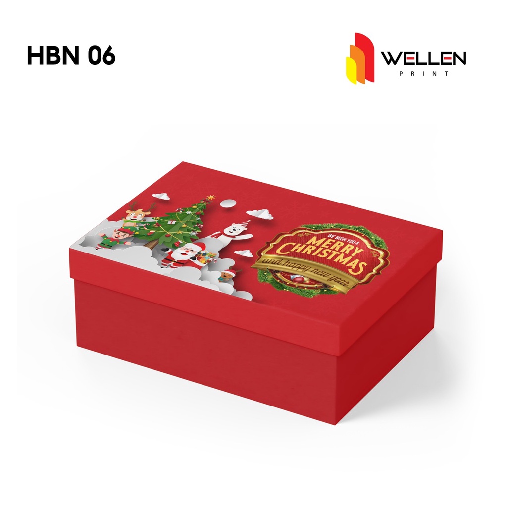 Jual WELLEN PRINT - Hardbox Natal / Print Custom Packaging Kotak ...