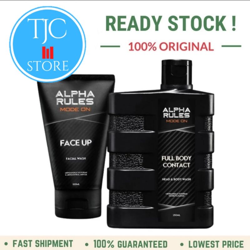 Jual ALPHA RULES Bundling Face Up + Full Body Contact | Shopee Indonesia