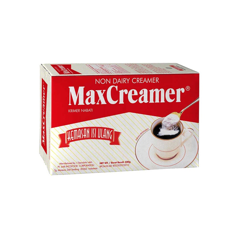 Jual Max Creamer Refill 500gr – MaxCreamer Non Dairy - Krimer Nabati ...