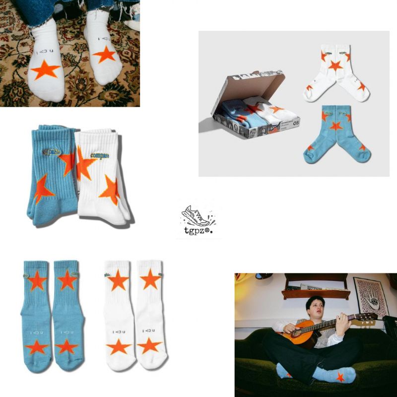 Jual Compass x Boy Pablo | Boy Pablo Socks / Kaos Kaki Boy Pablo ...