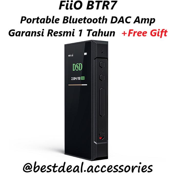 Jual FiiO BTR7 / BTR 7 Portable Bluetooth DAC Amplifier THX MQA (New BTR5) | Shopee Indonesia