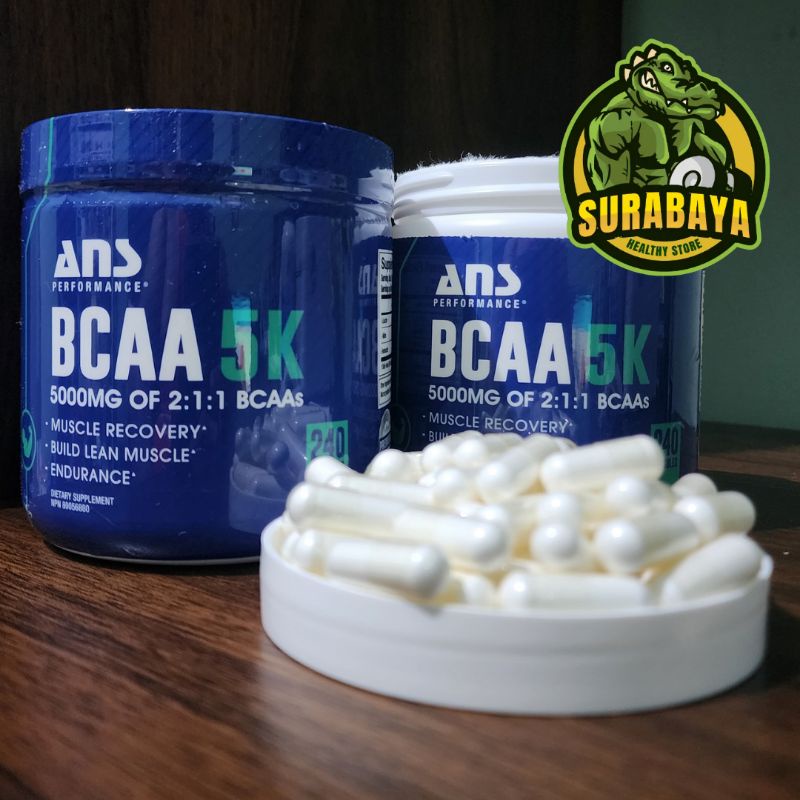 Jual ANS BCAA 5k Ecer 1 Capsules ANS Perfomance BCAAs 5000 Eceran ...