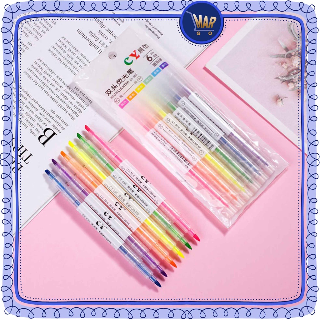 Jual Stabillo Stabilo 1 Set Highlighter Spidol Warna Bolpoin Pulpen ...