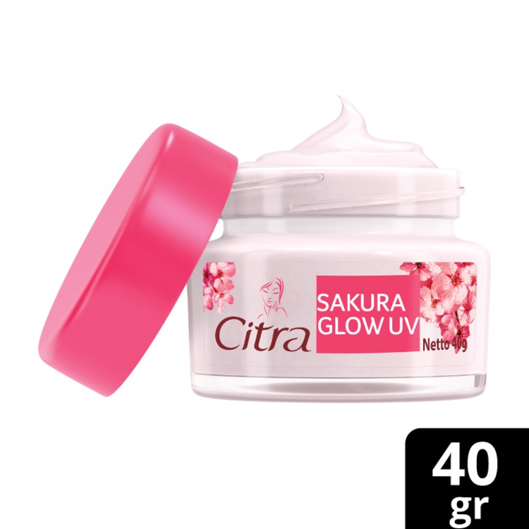 Jual Citra Sakura Glow UV Facial Moisturizer 40 G | Shopee Indonesia