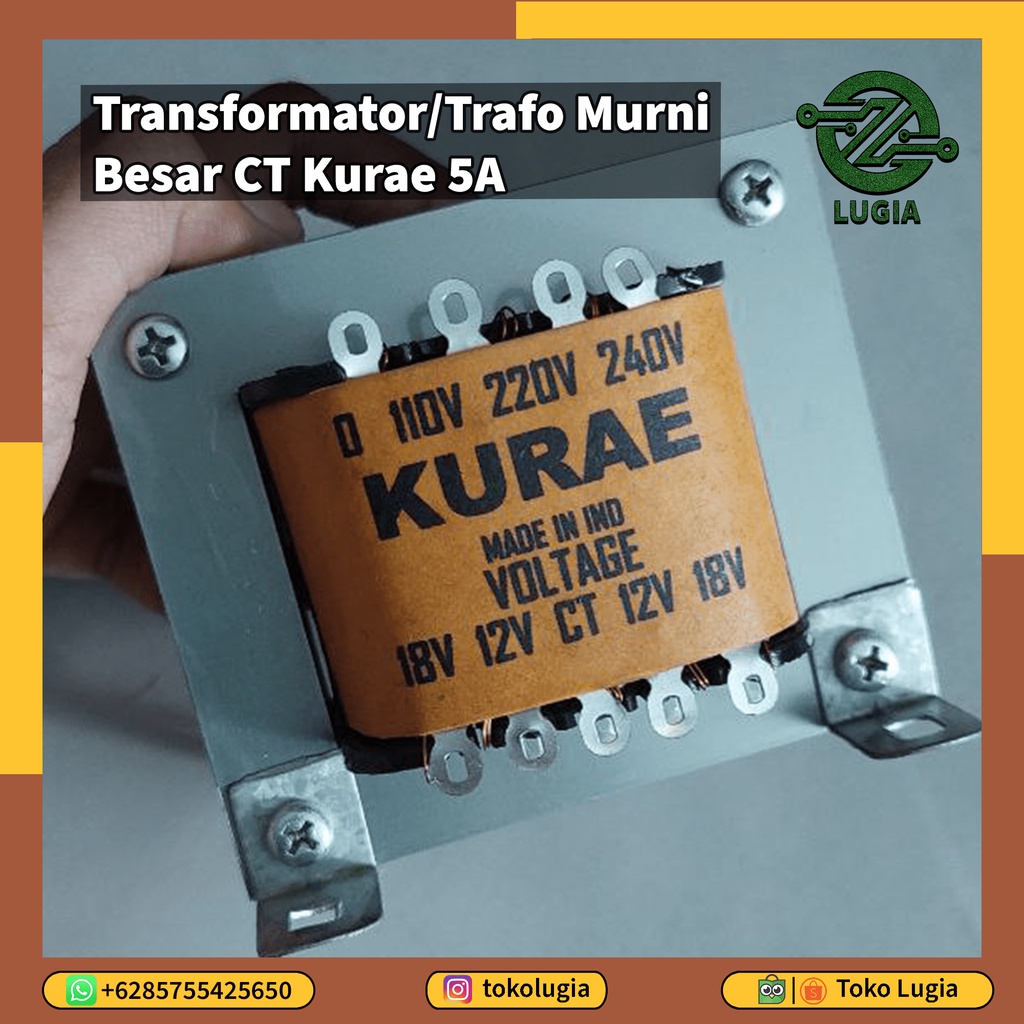 Jual Transformator/Trafo Murni Tembaga Besar CT 32V Kurae 5A | Shopee ...
