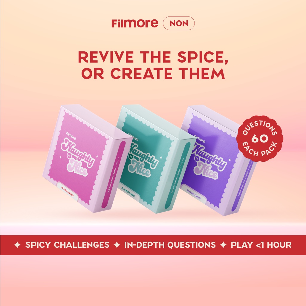 Jual FILMORE Naughty or Nice Card Deck | Permainan Kartu Untuk Pasangan ...
