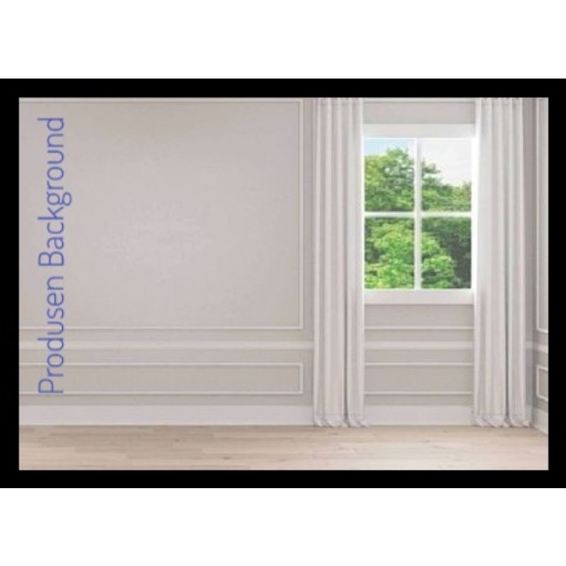 Jual Kain Background Foto Motif Dinding Latar Jendela Indoor Wedding ...