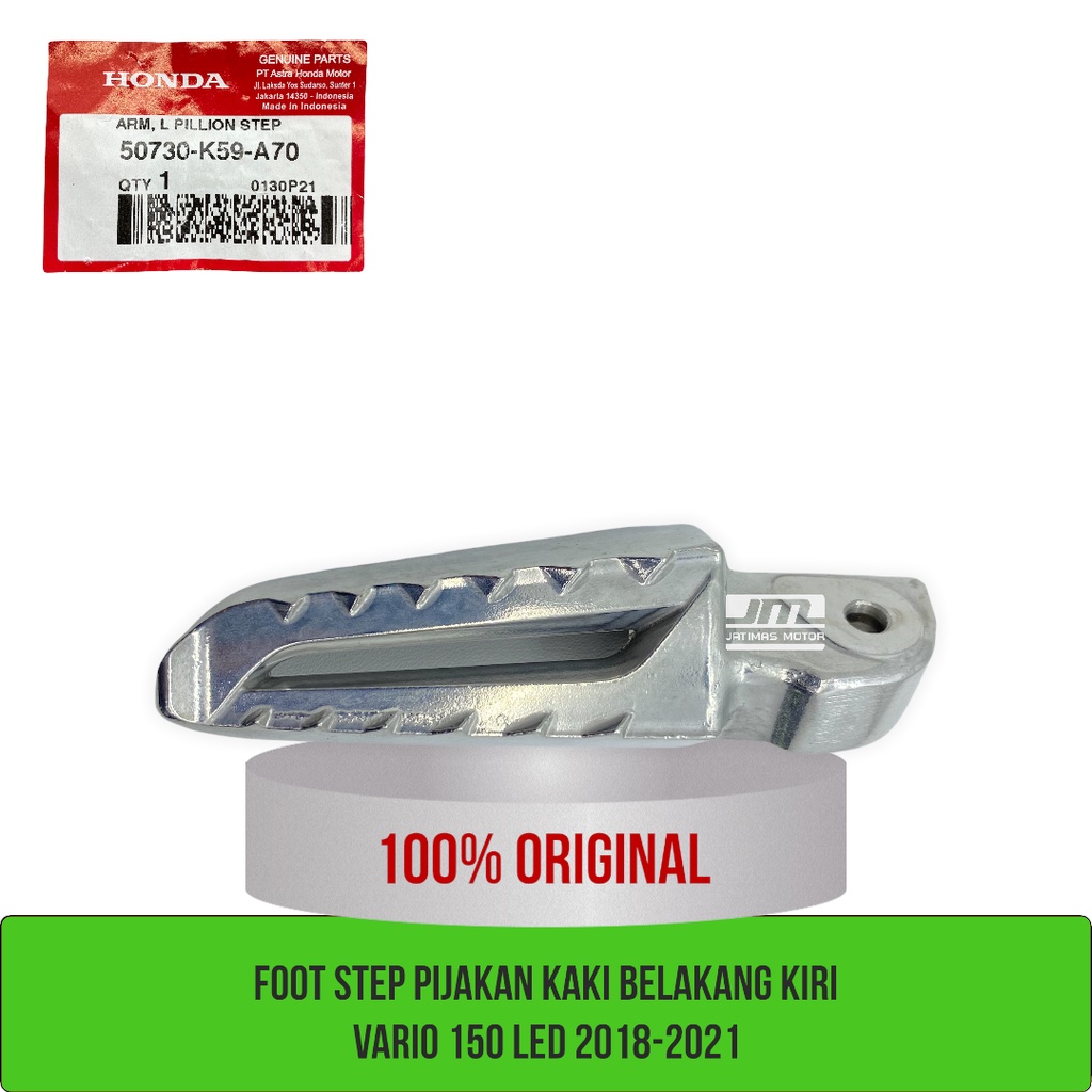 Jual Foot step pijakan kaki belakang vario 150 vario 160 50720-K59-A70 ...