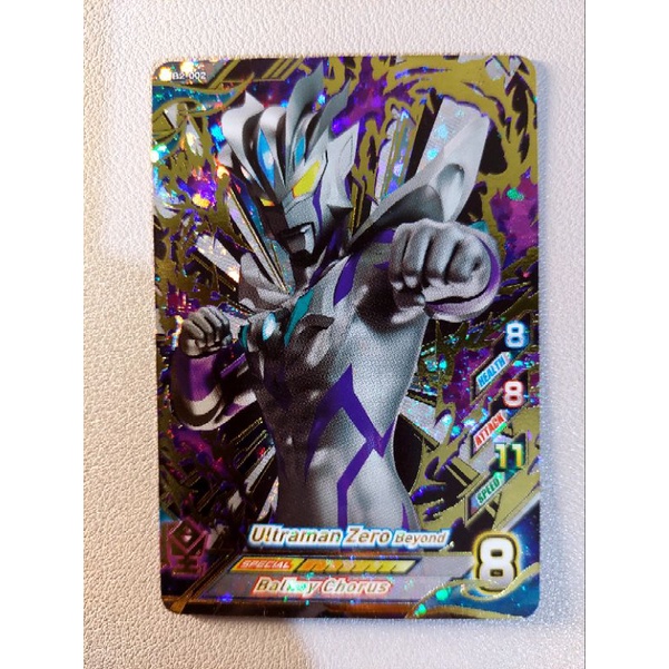 Jual Ultraman Card R/B Versi 2 Ultra Rare B2-02 Ultraman Zero Beyond ...