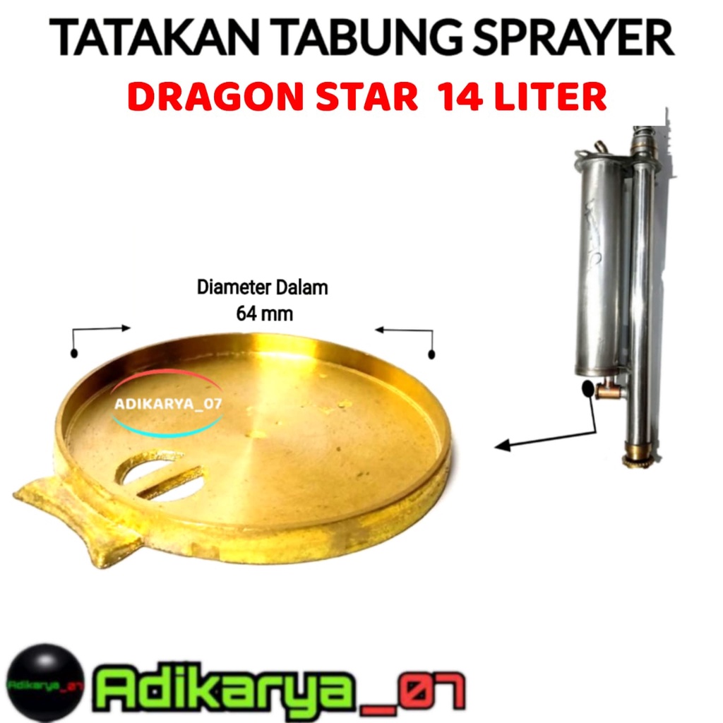 Jual Tatakan Pompa Tabung Sprayer Manual 14 Liter Tatakan Tabung ...