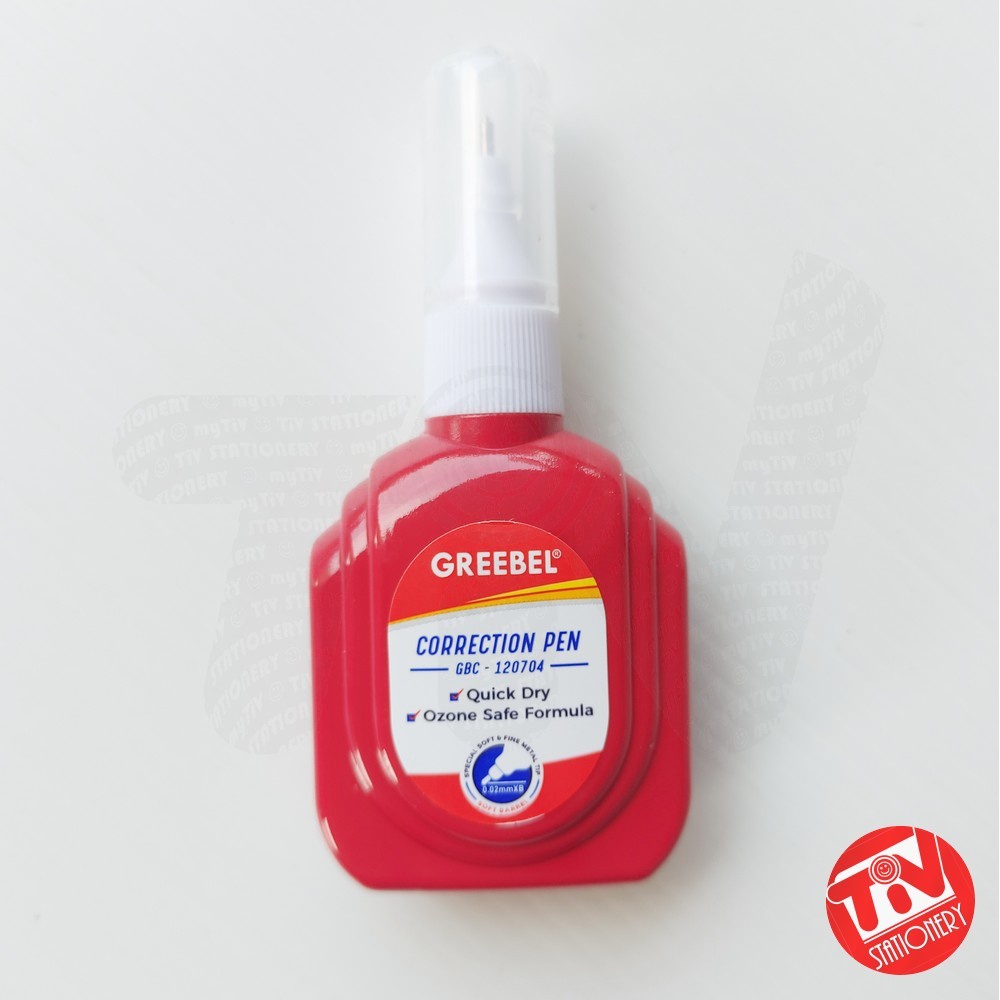 Jual Tip-Ex / Correction Pen Fluid Greebel Metal Tip (Merah) | Shopee ...