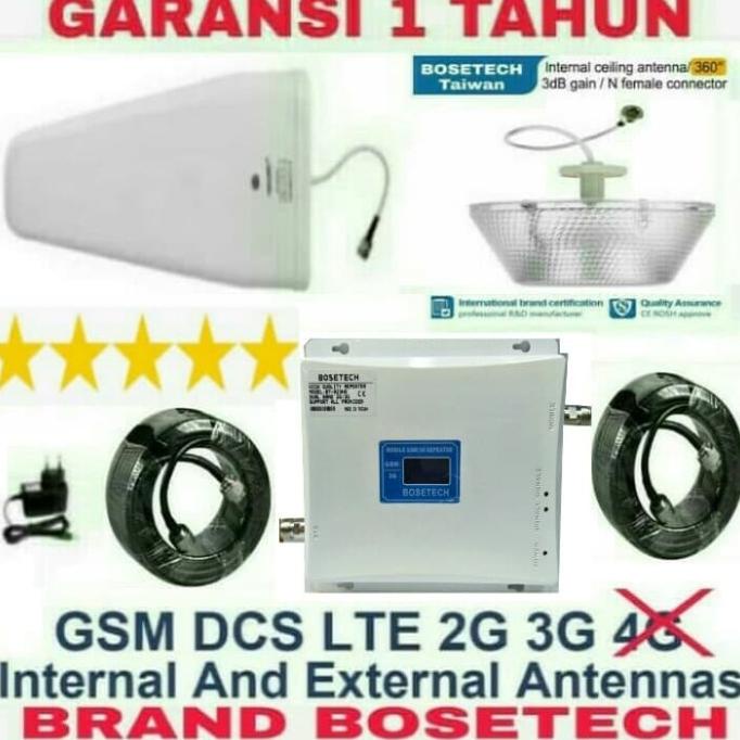 Jual Penguat Sinyal Hp Bosetech 3G / Repeater Signal Hp 3G Dijamin Full Bar | Shopee Indonesia