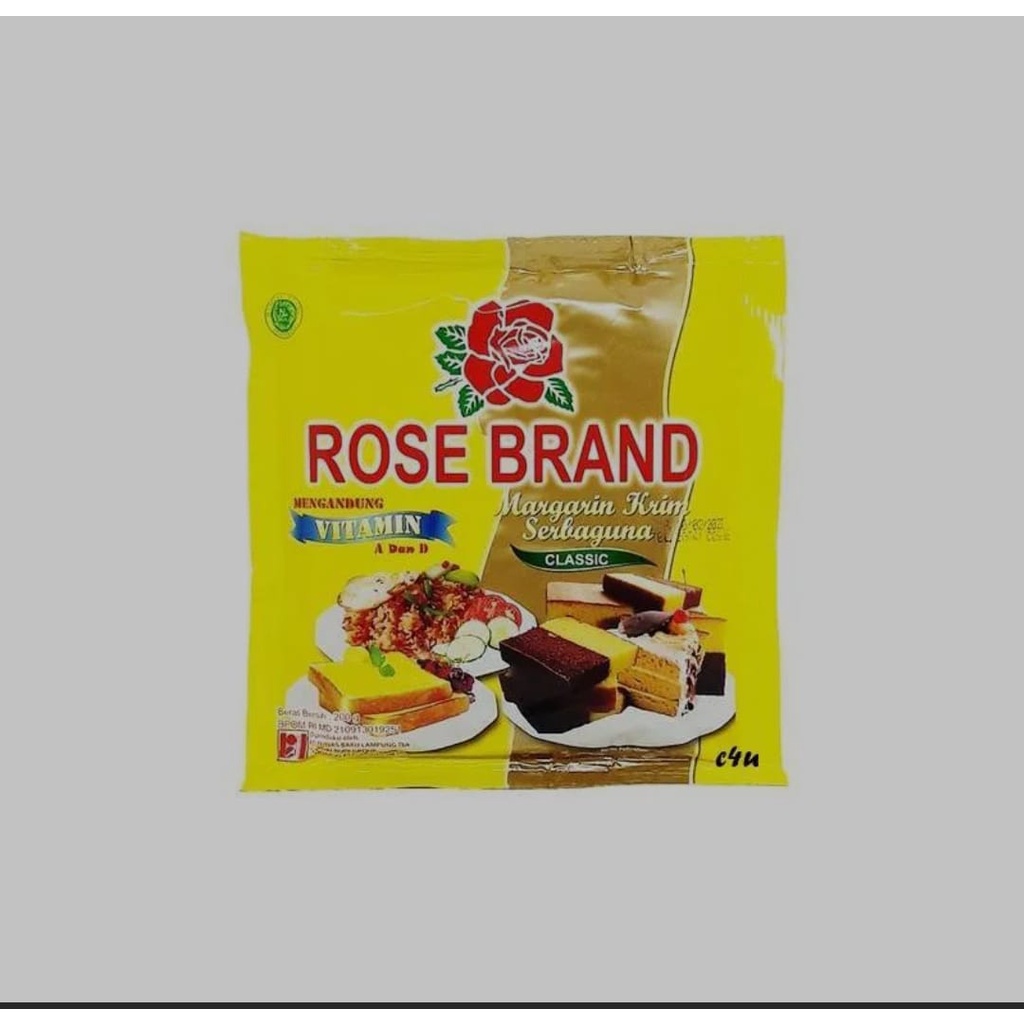 Jual Rose Brand Margarine 200gr | Shopee Indonesia