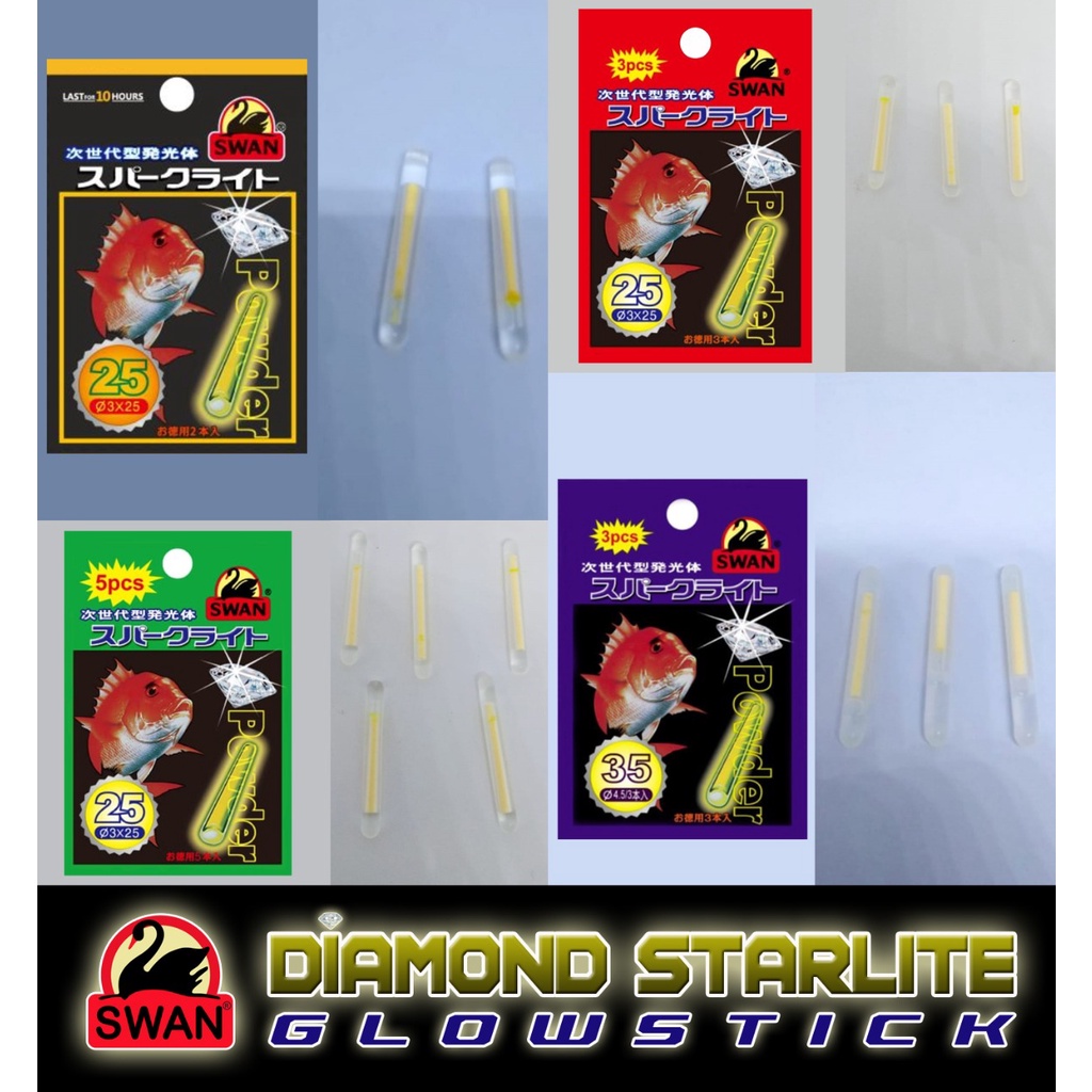 Jual Aksesoris Pancing - Lightstick Diamond Swan (PerBungkus) | Shopee ...