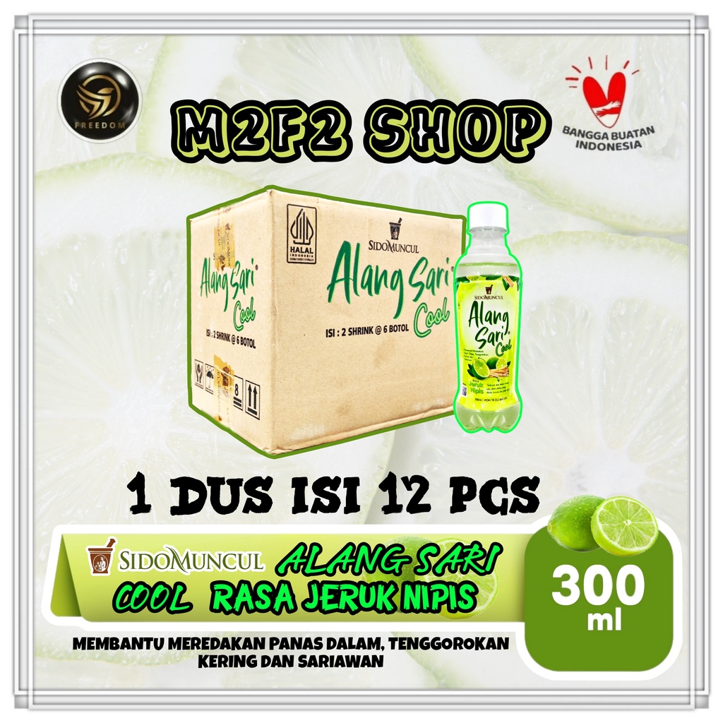 Jual Sido Muncul Minuman Alang Sari Cool Botol Pet | Jeruk Nipis - 300 ...