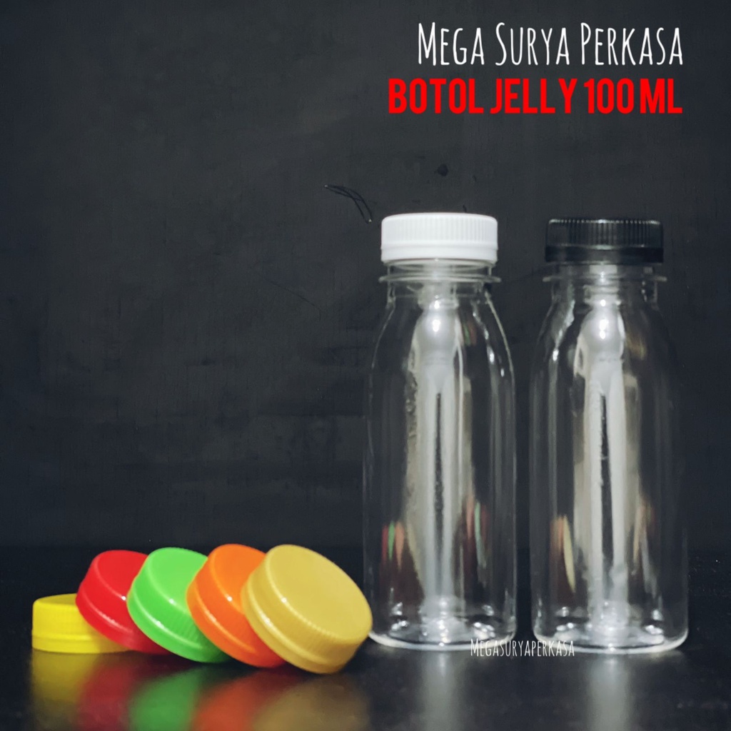Jual Botol Plastik Jelly 100ml pudot 100ml/Botol Plastik 100 ml/jus ...