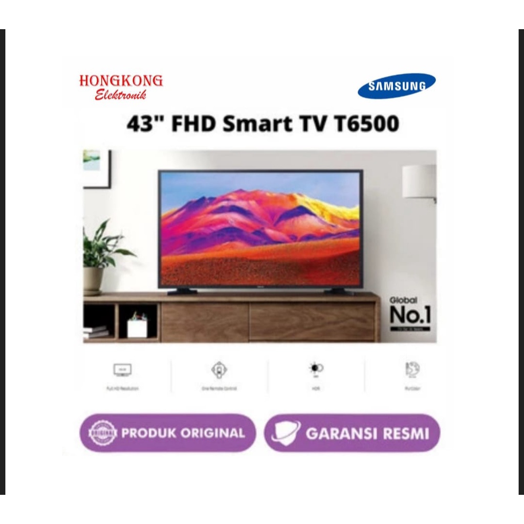 Jual TV LED 43 INCH SAMSUNG 43T6500 SMART TV | Shopee Indonesia