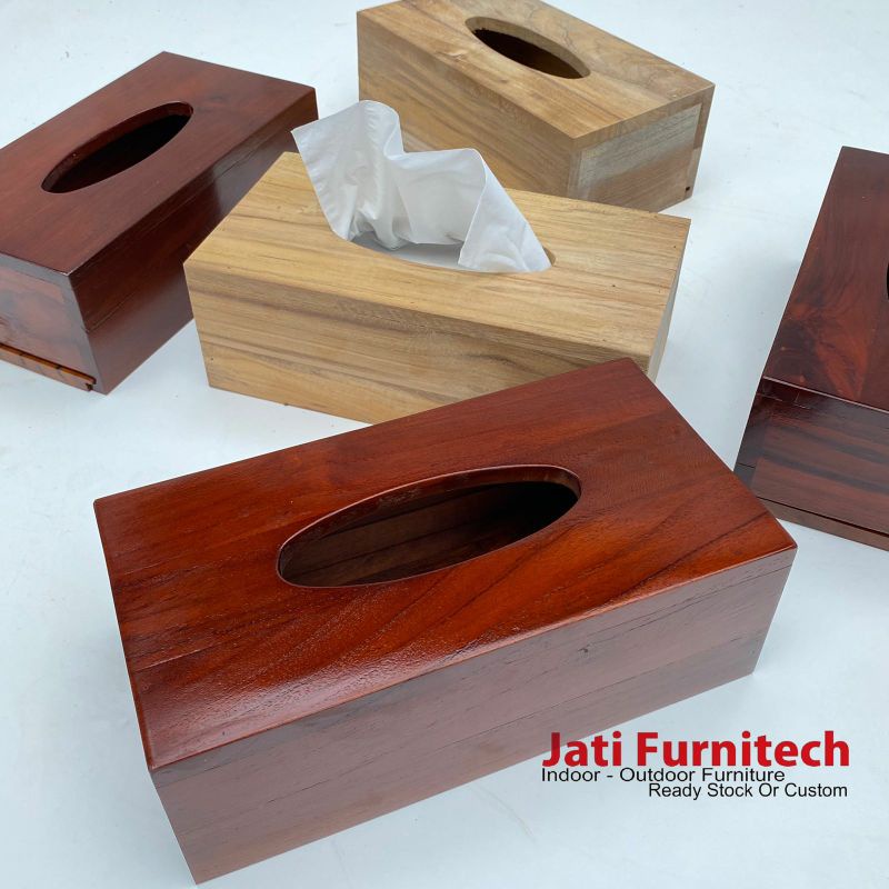 Jual tempat tisu kayu jati - box tempat tisu - lubang oval | Shopee ...